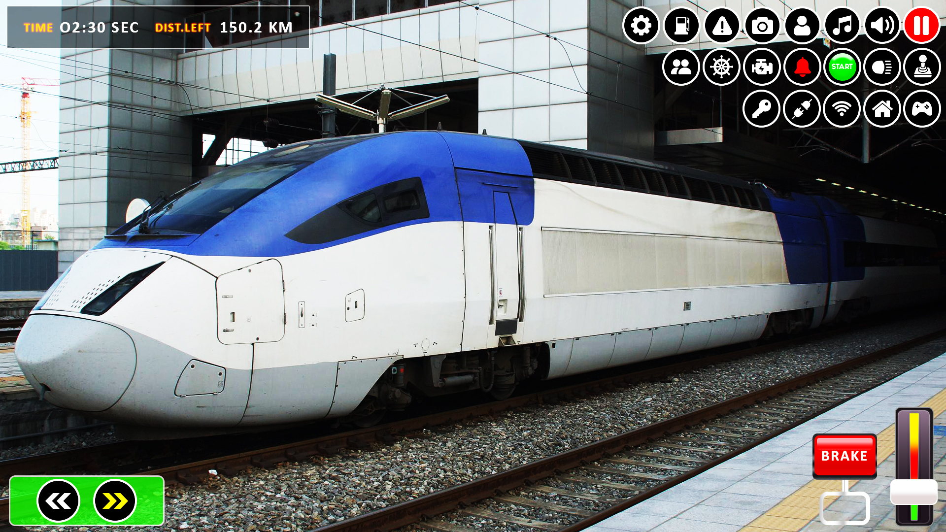 Bullet Train Simulator 3D- Bullet Train Game-Amazonアプリストアのアプリ