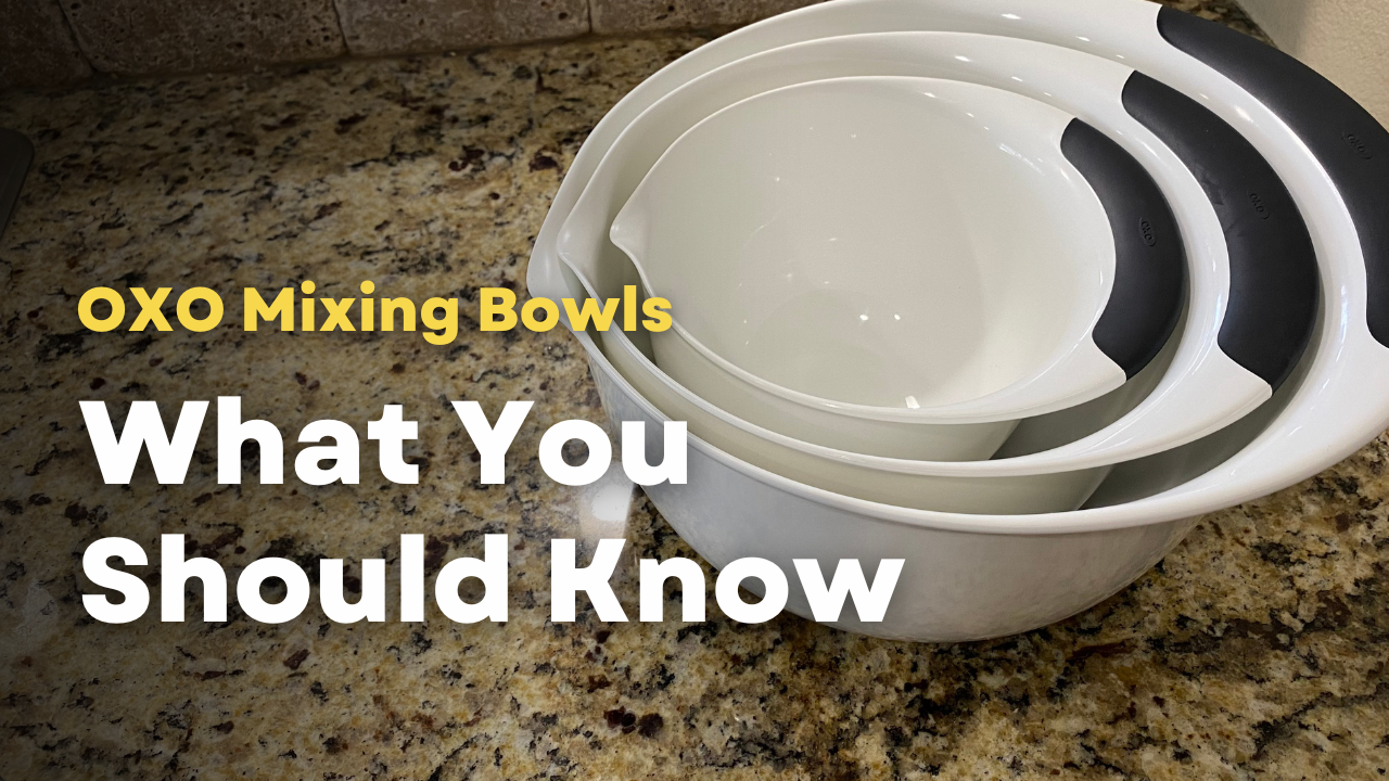 Watch What You Should Know About The OXO Mixing Bowls on Amazon Live