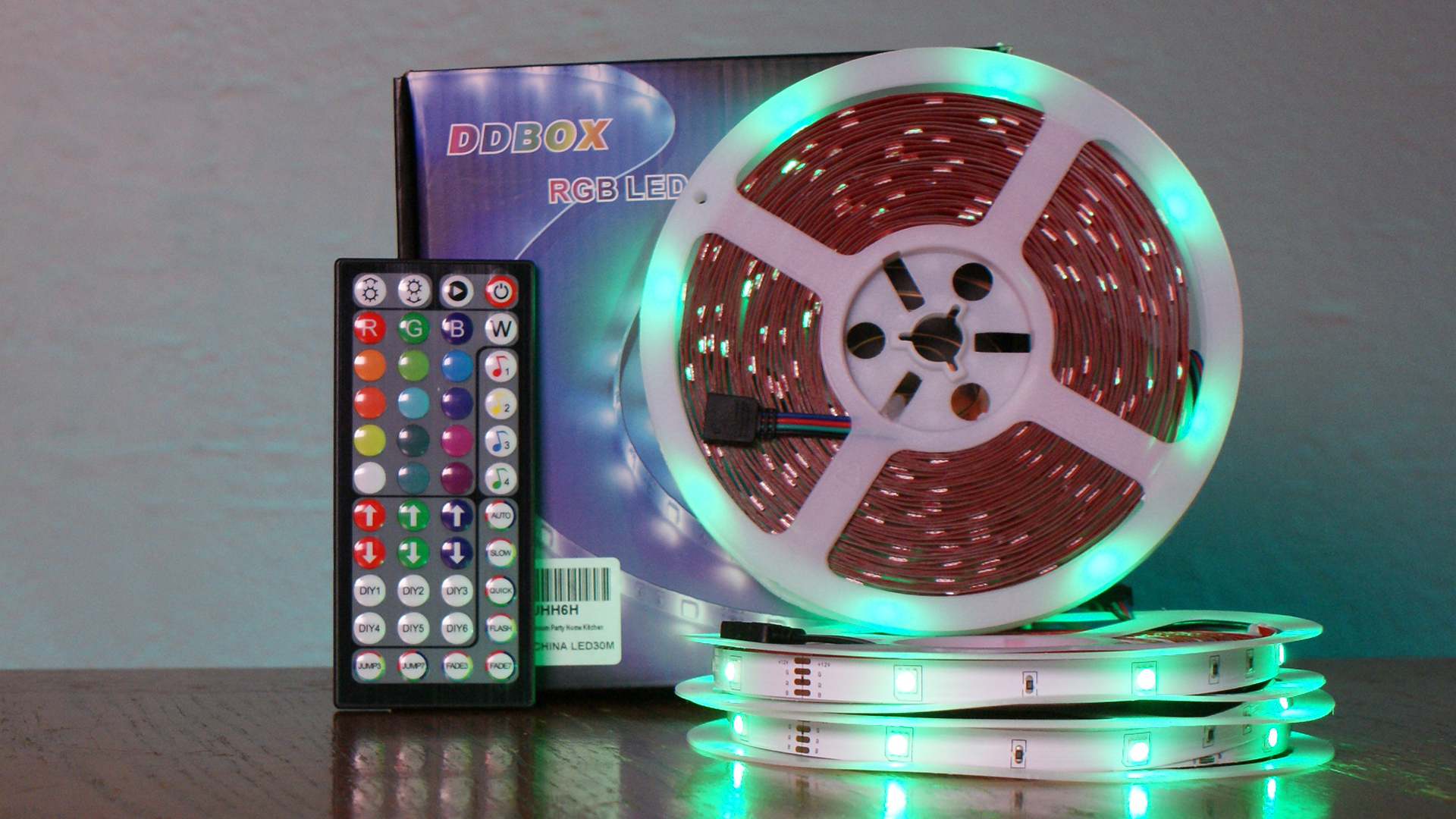 Watch Smart Color-Changing LED Strip Lights With Music Syncing on ...