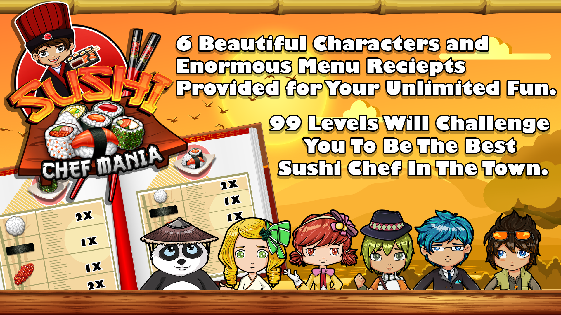 Sushi Chef Mania - App on Amazon Appstore