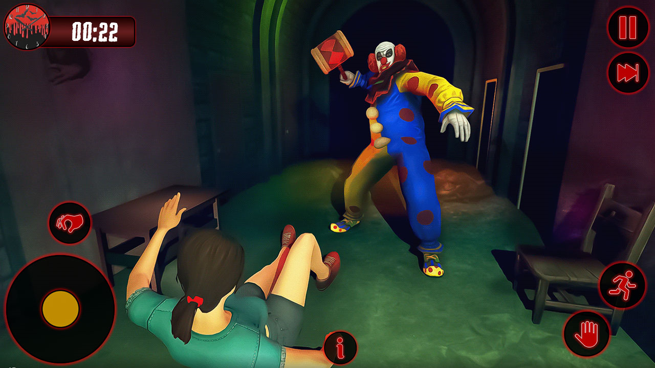 Scary Clown Survival Horror Game 3D:Simulator Baby Game - App on the ...