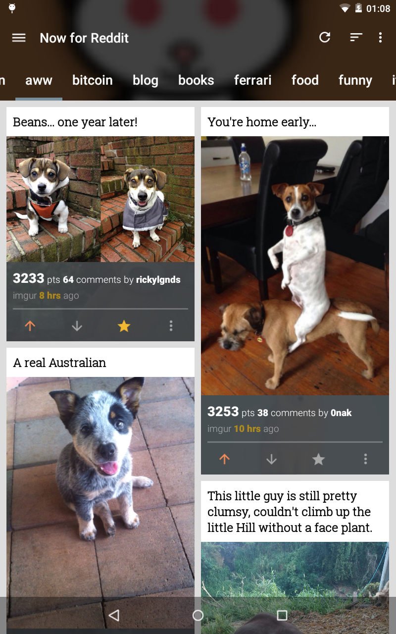Now for Reddit - App on Amazon Appstore