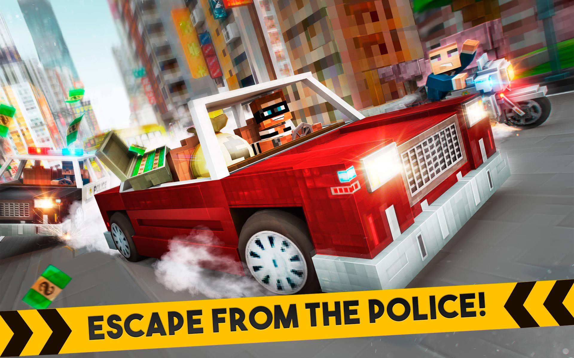 Robber Race Escape - Police Car Racing Game: The police are chasing you ...