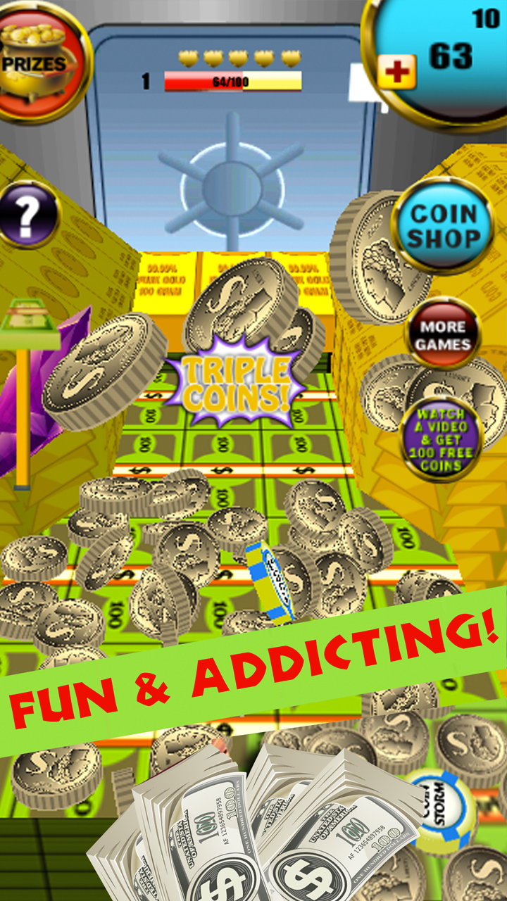 LOVE OF MONEY $1 COIN DOZER - App on the Amazon Appstore