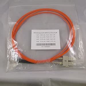 Amazon.com: Fiber Optic Cable MTRJ (female) -SC/PC, MM 62.5, 2.0mm, DX ...