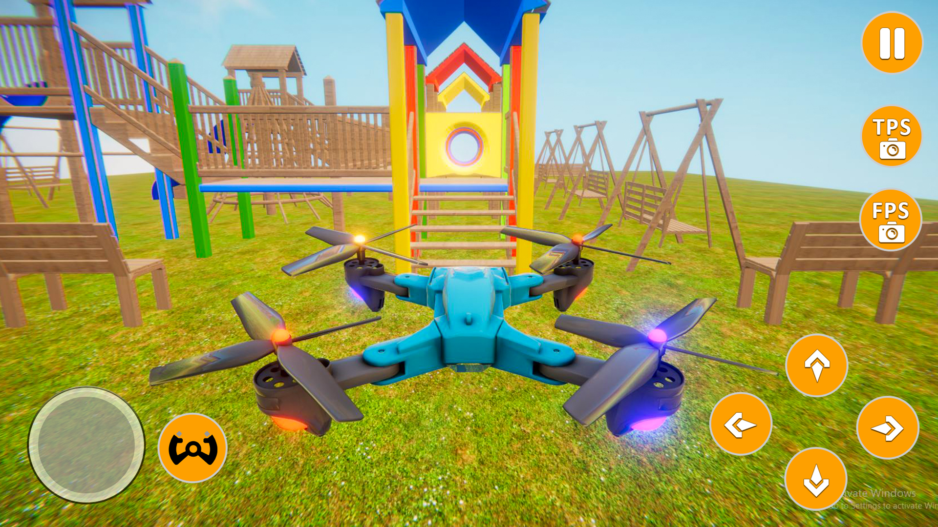 FPV 飛行ドローン フライト シミュレーター 8 ～ 12 歳の子供向け 3D 無料ゲーム-Amazonアプリストアのアプリ