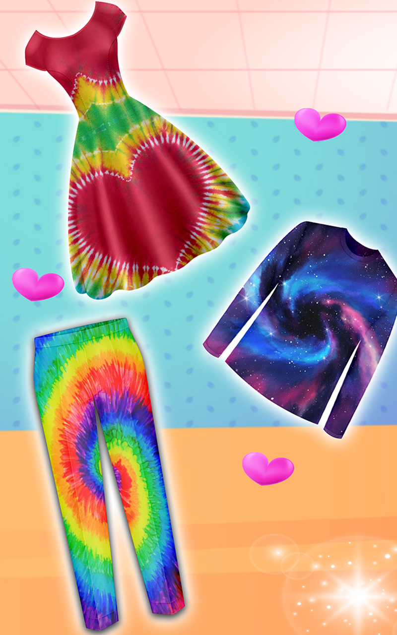 Tie Dye Dress Design Game - App on Amazon Appstore