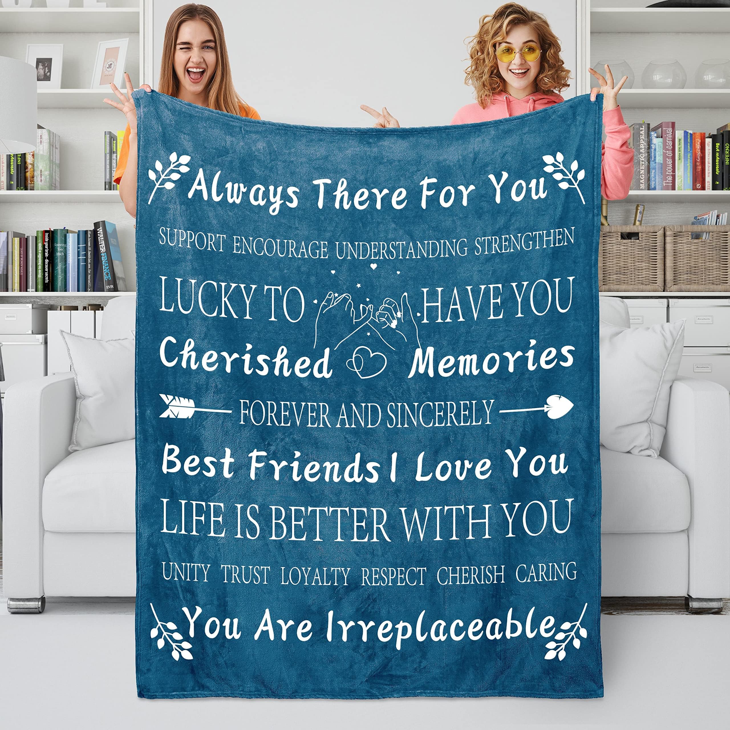 Amazon.com: Luxe Extreme Funny Best Friend Throw Blanket, Funny ...