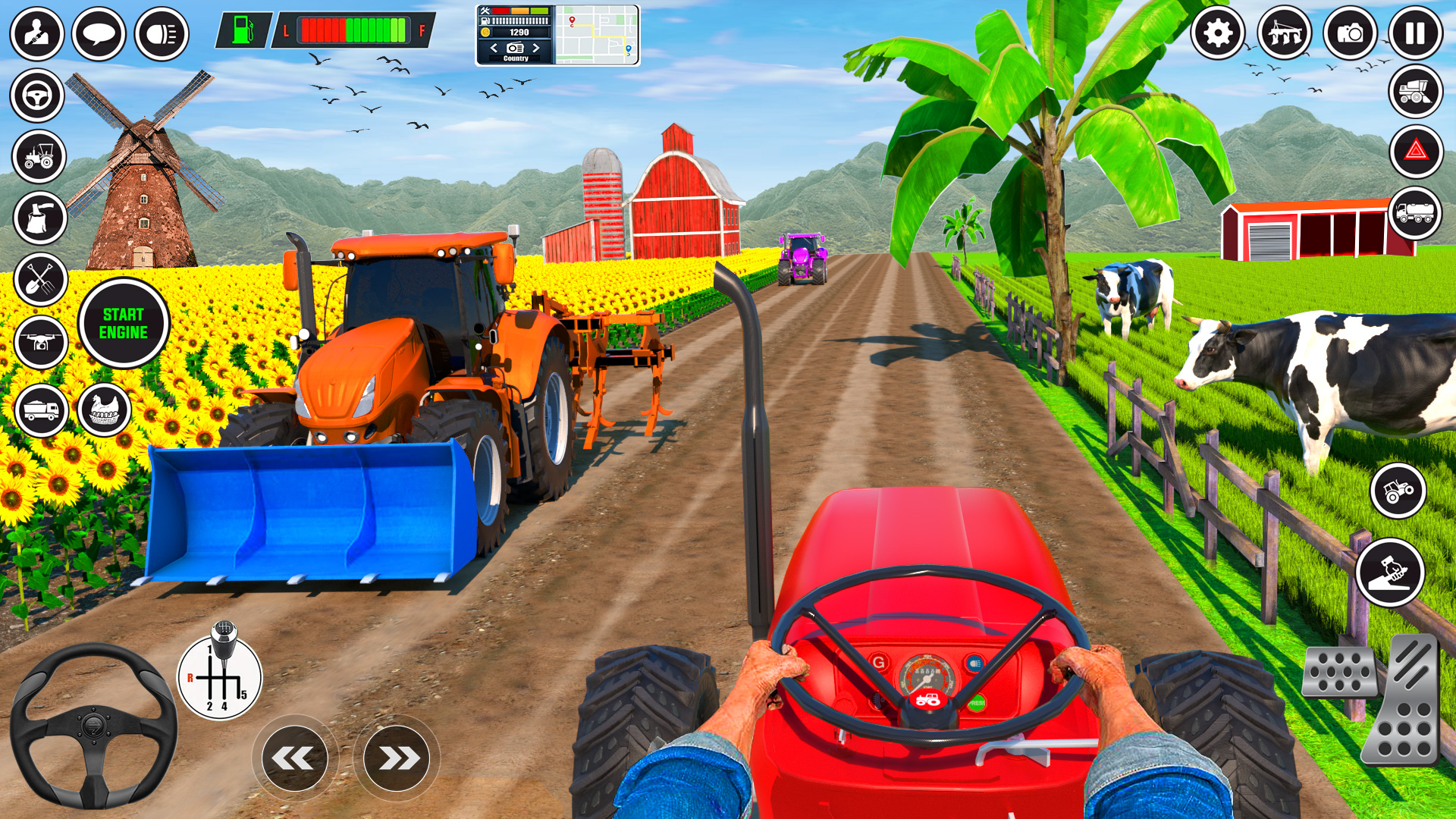 Real Tractor Driving Game : Indian Tractor Driving Game - App on Amazon ...