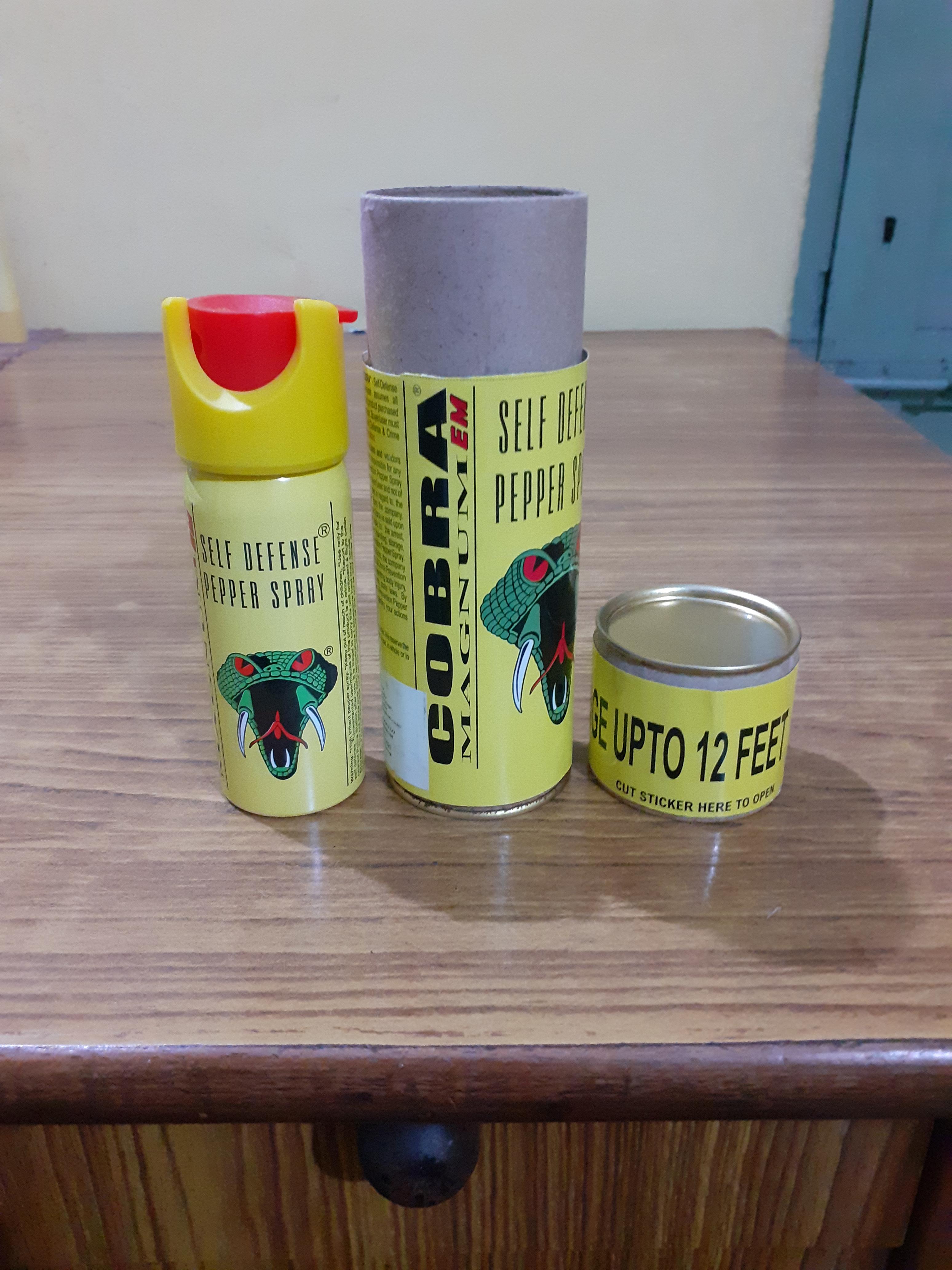 Cobra Magnum EM Pepper Spray - Pack of 3 : Amazon.in: Home & Kitchen