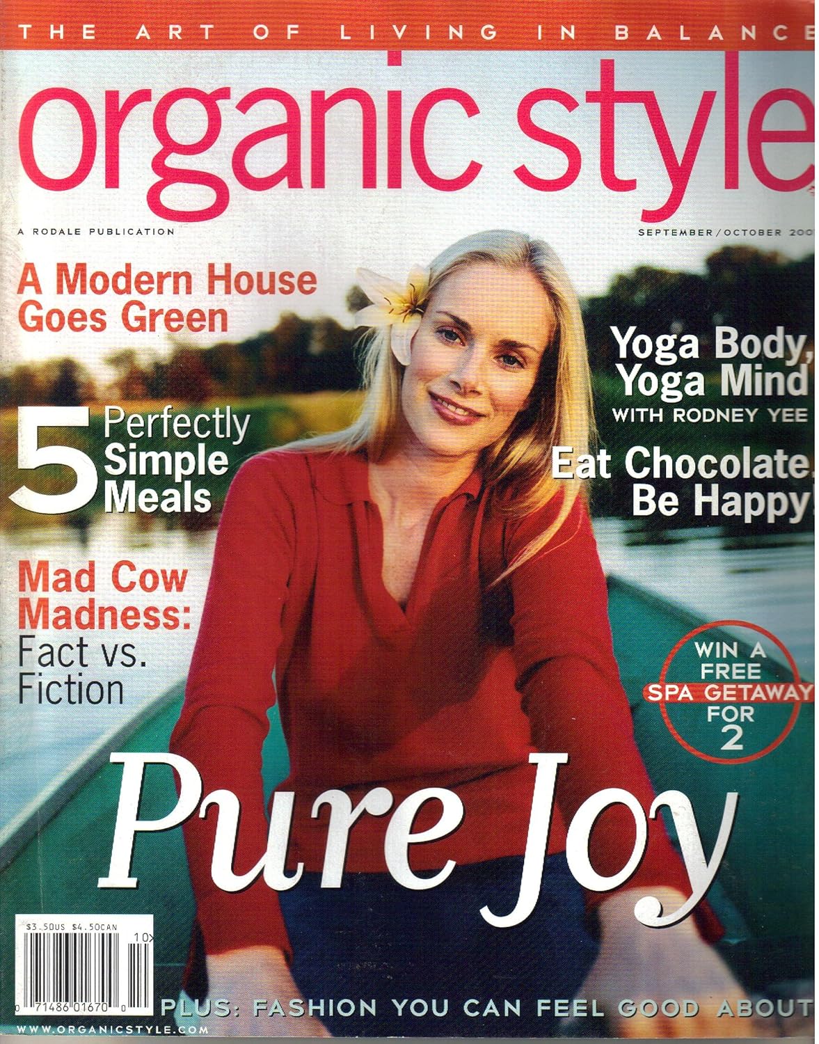 Organic Style Magazine (September October, 2001): Maria Rodale, Grace ...