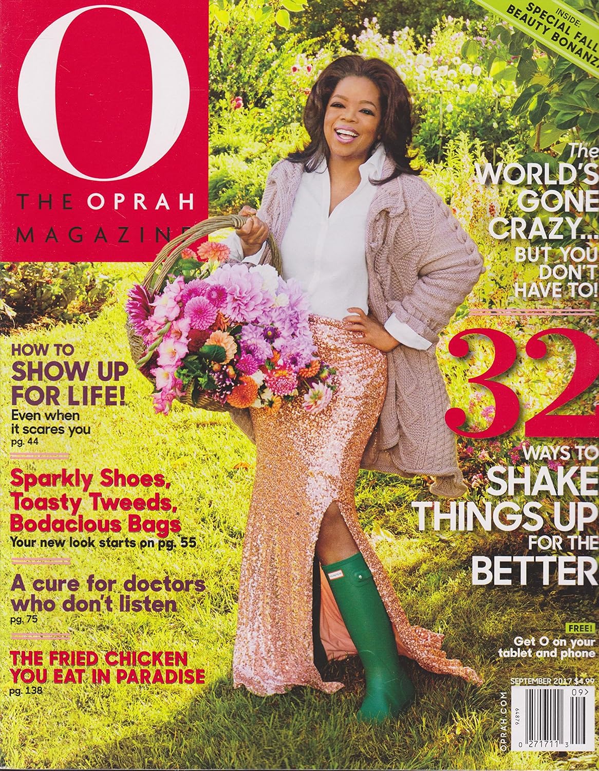 O The Oprah Magazine September 2017: O, The Oprah Magazine: Amazon.com ...