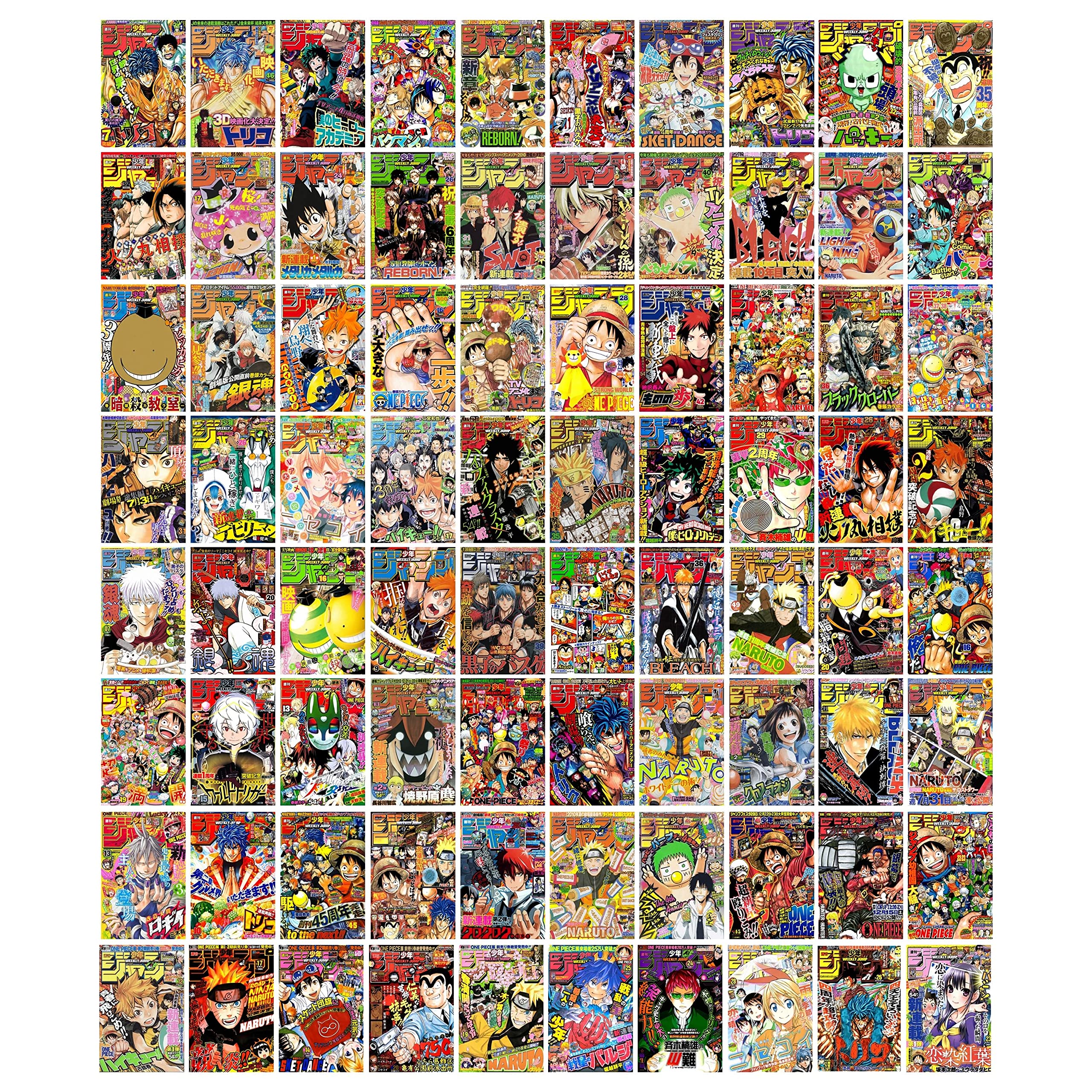 80 Anime Poster Anime Poster Pack 4x6 Prints Manga Anime | Desertcart ...