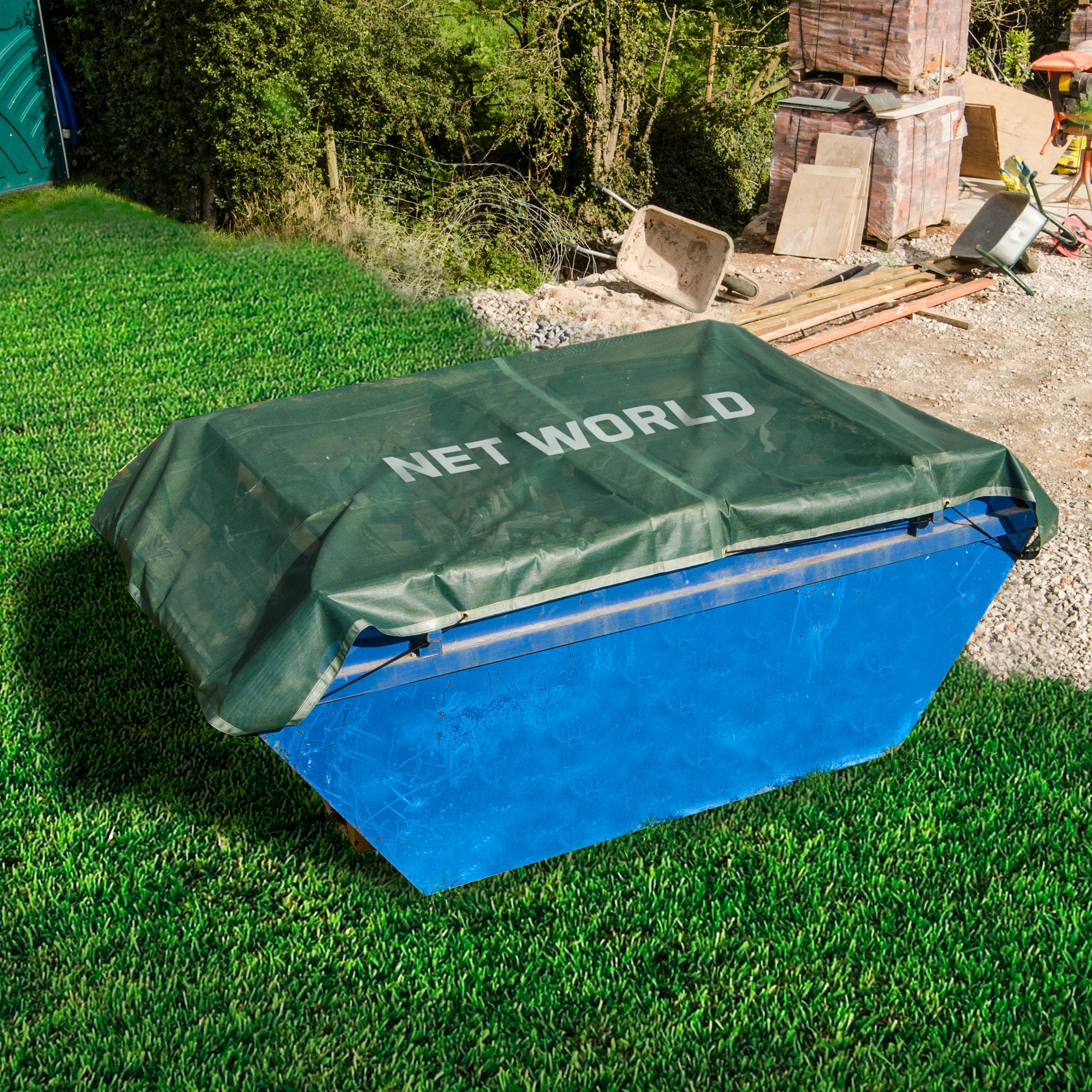 Amazon.com: Heavy Duty Cargo Net for Pickup Truck | Dump Truck Mesh ...