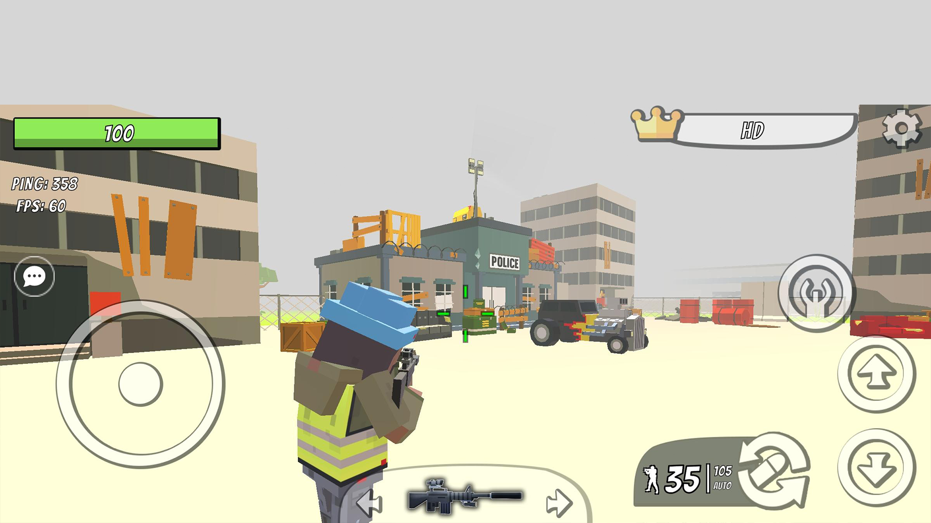 Offline Pixel Crafts Theft Crime Gun Game - App on Amazon Appstore