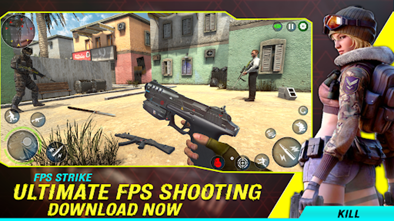 FPS Gun Commando Shooting Game-Amazonアプリストアのアプリ