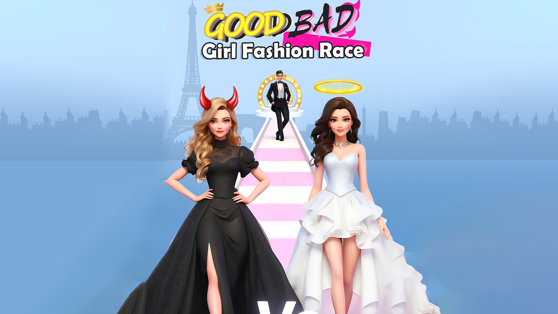 Build a Queen Hair Run Challenge Fashion Queen Makeup and Dressup Game ...