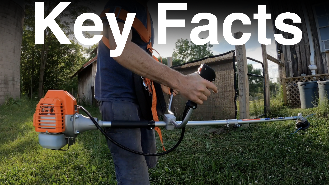 Watch KEY FACTS Proyama BIG 42cc Gas Trimmer on Amazon Live