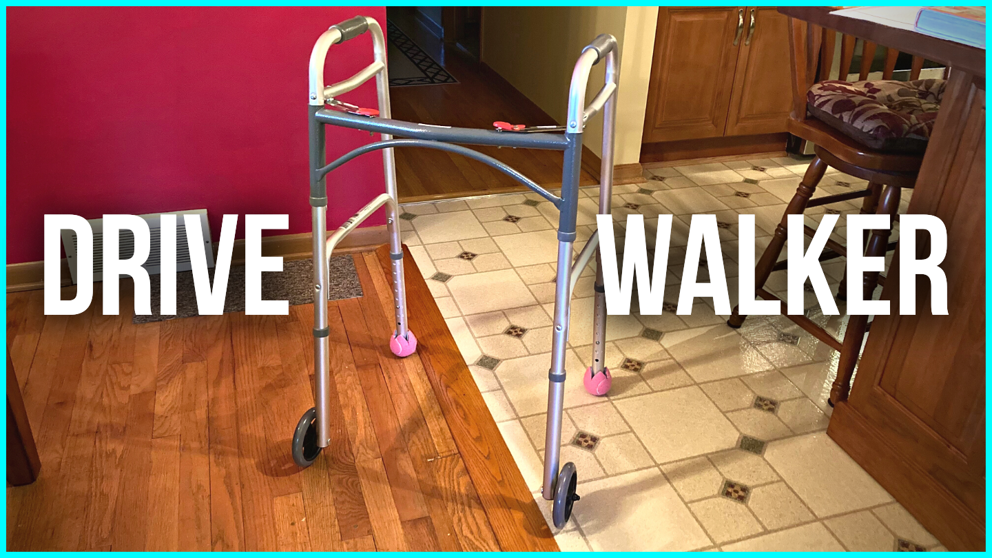 Watch Drive Medical Front Wheel Walker Review on Amazon Live