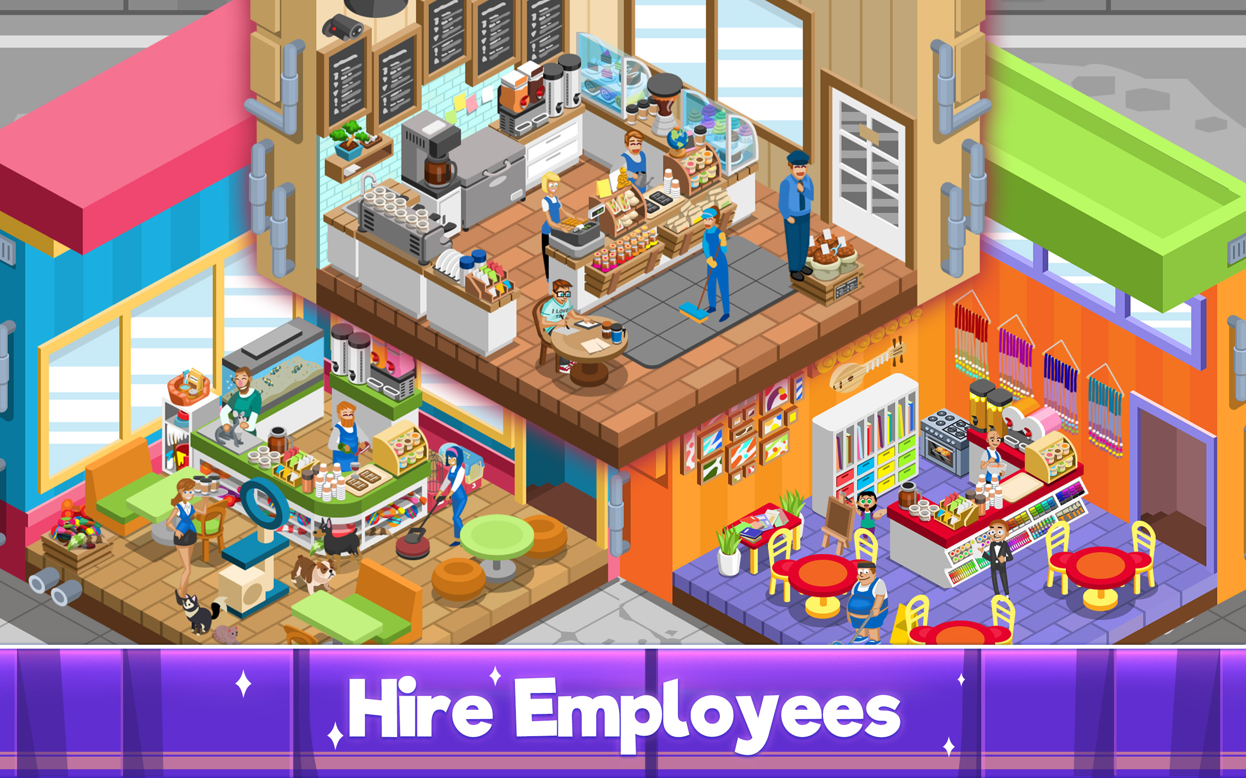 Idle Cafe Tycoon - My Own Clicker Tap Coffee Shop - App on Amazon Appstore
