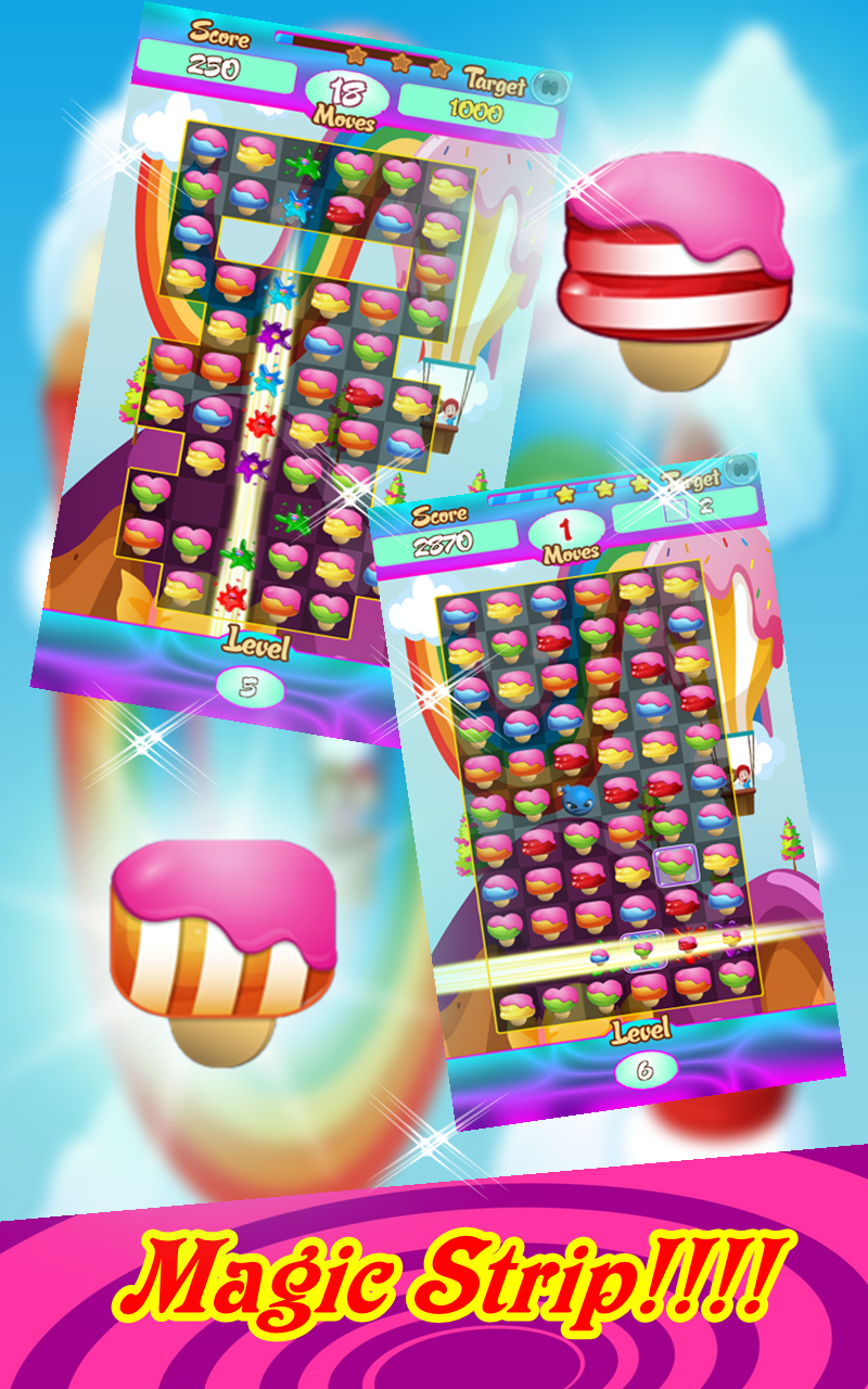 Ice Cream Quest Match 3 - App on Amazon Appstore