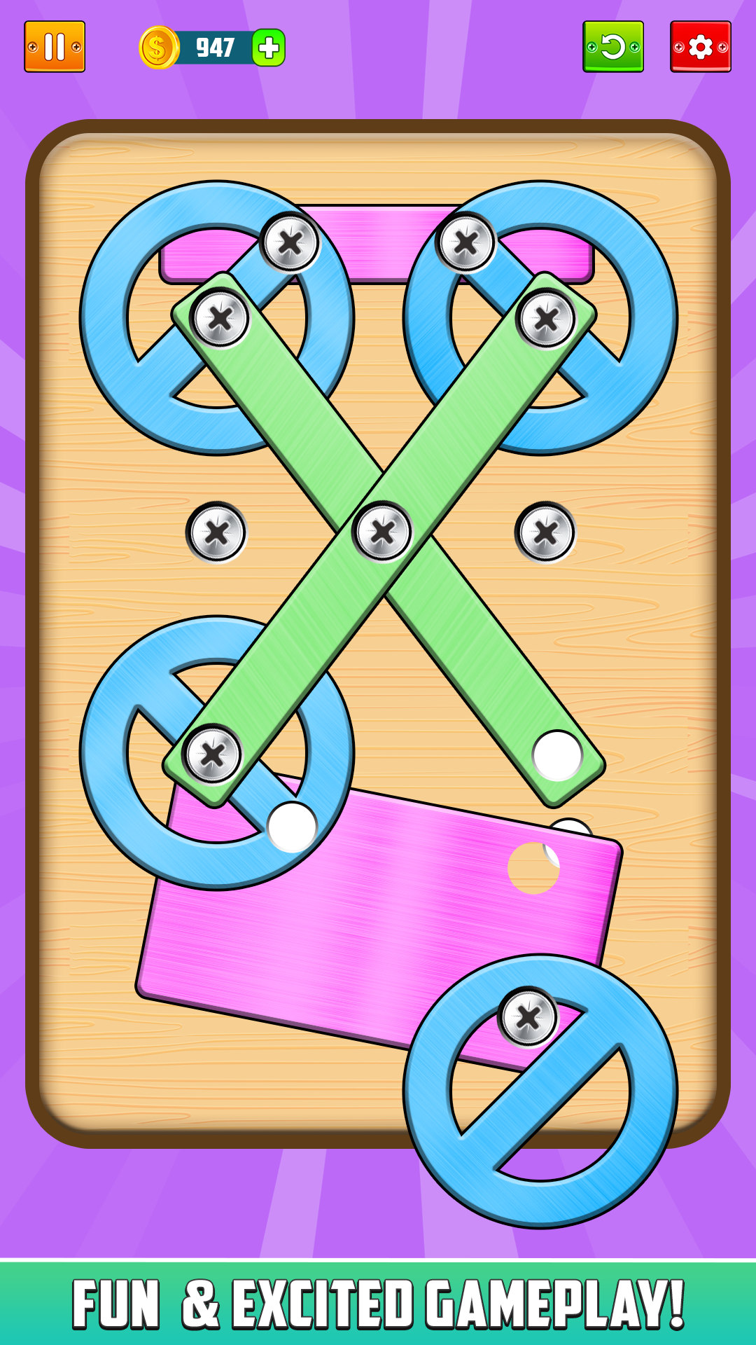 Screw Nuts and Bolts Master 3d to Untangle Screw Pin Puzzle Goods ...