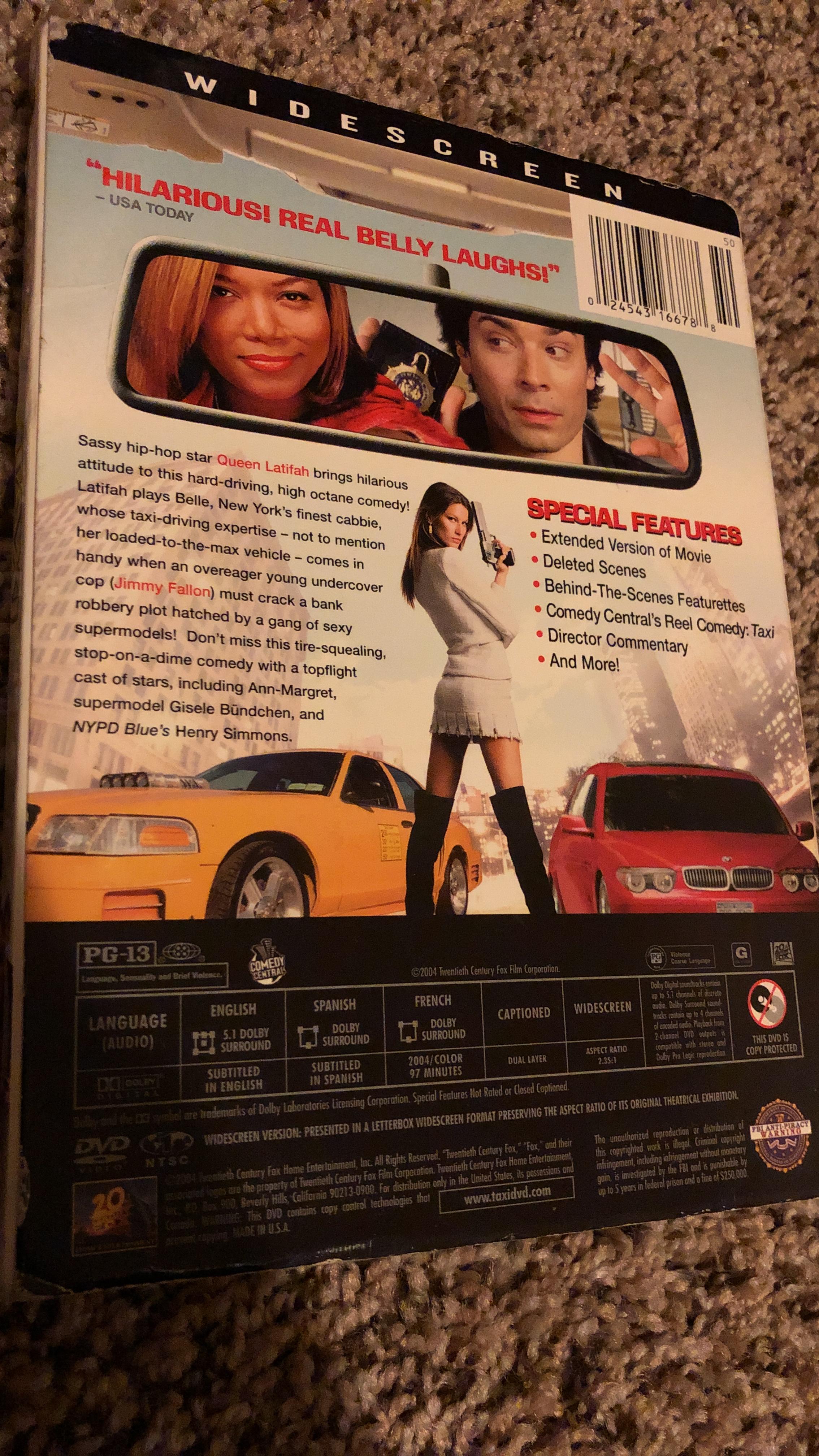 Amazon.com: Taxi [Blu-ray] : Gisele B ndchen, Gisele Bündchen, Queen ...