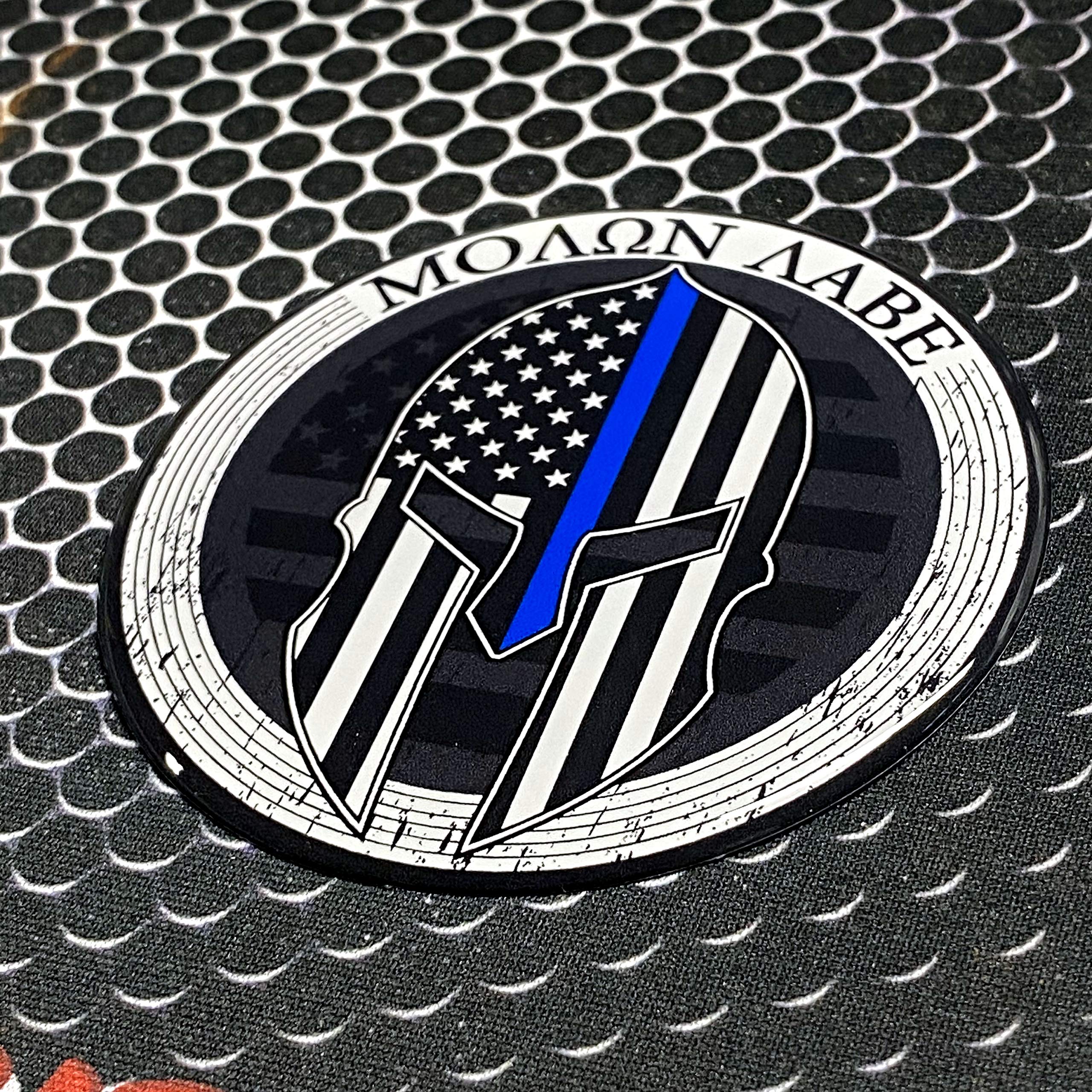 Molon Labe Sticker On Presidential Limo