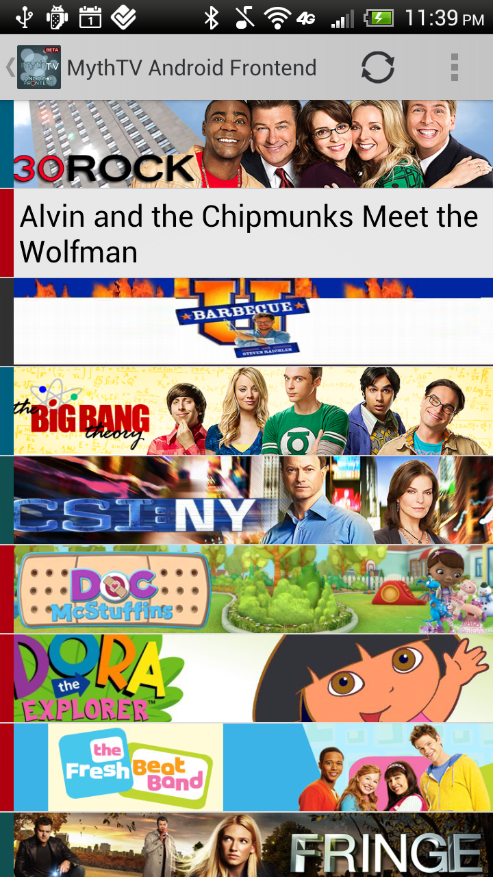 MythTV Android Frontend - Application sur Amazon Appstore