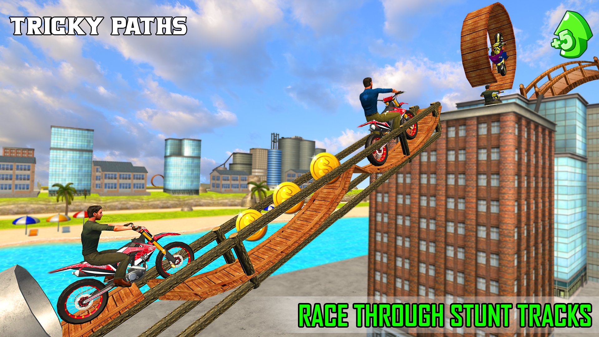 Extreme Tricky Bike Trail Stunts Game - App on Amazon Appstore