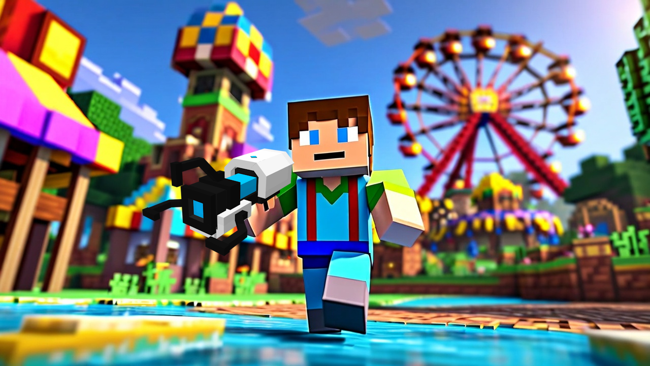 Portal Gun Mod - Blue Edition | Teleportation, Puzzles & Portal Fun in ...