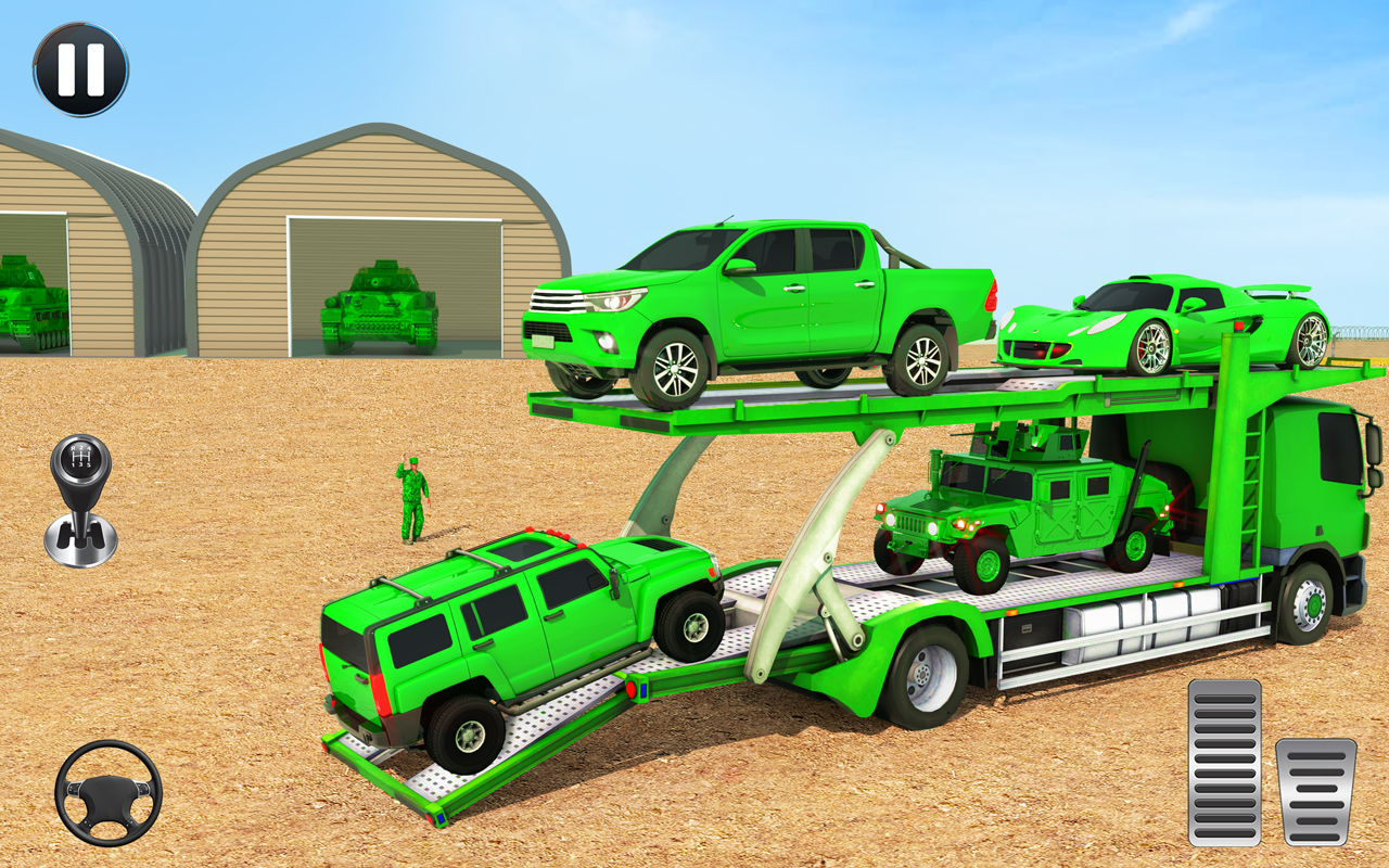 Army Vehicle Transport Truck Games : Army Cargo Transport Games - US ...