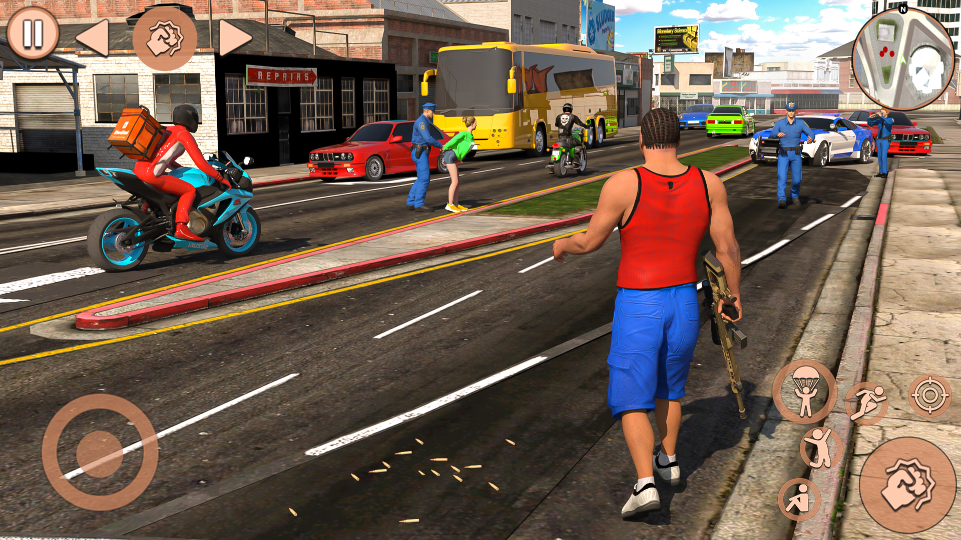 City Gangster Games Fighting Crime Simulator - App on the Amazon Appstore