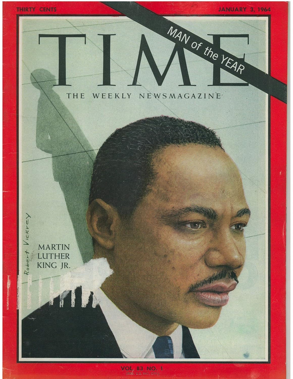 Time Magazine January 3 1964 Man of the Year Martin Luther King: Time ...