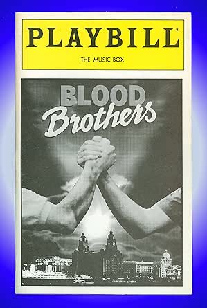 Blood Brothers, Broadway Playbill + Stephanie Lawrence , Brian d'Arcy ...