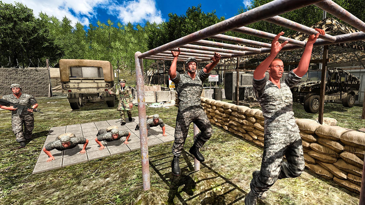 Rules Of Survival Russian Army Training Academy Game 3D: Military Commando Combat School World ...