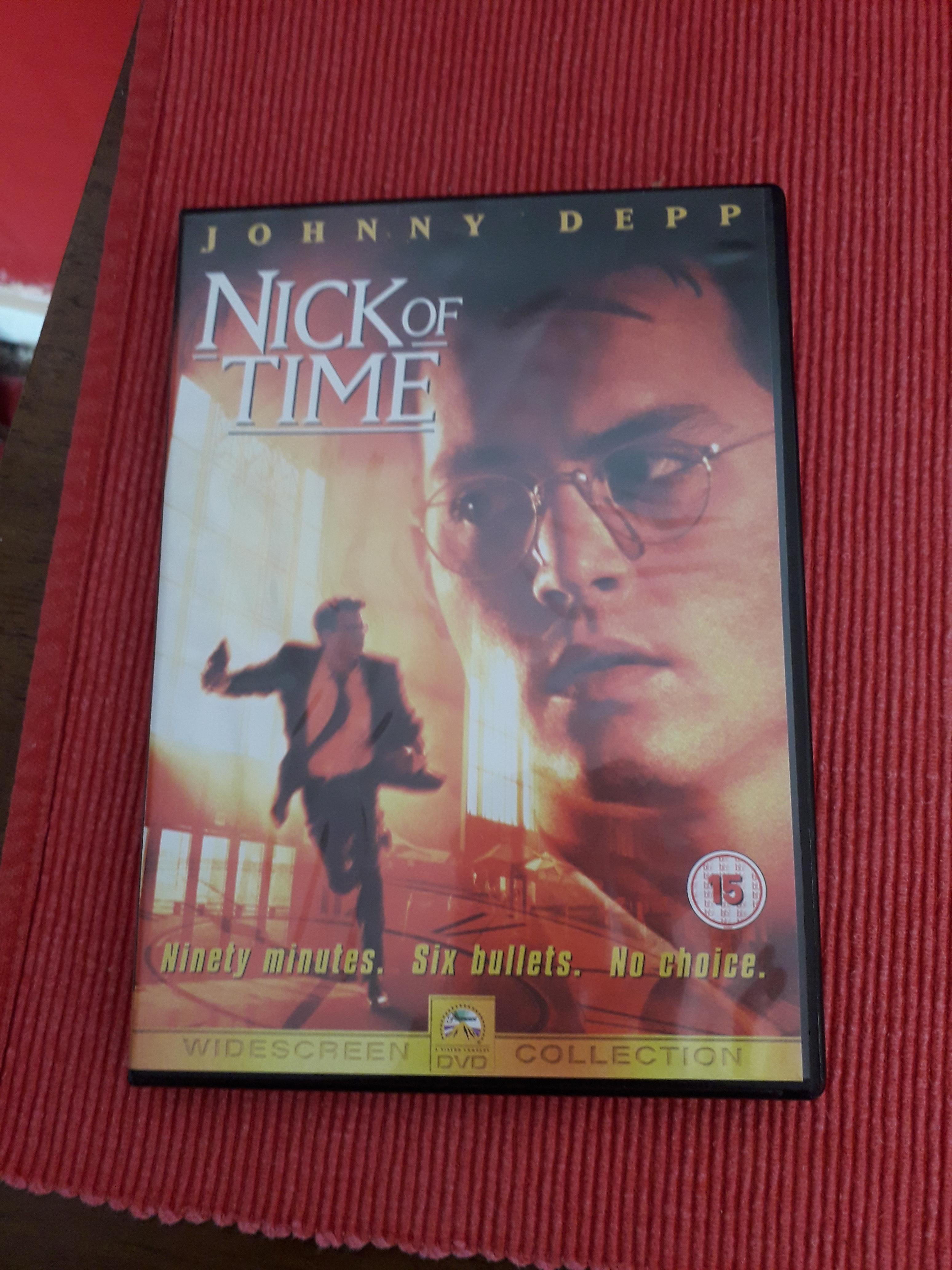 Nick Of Time [VHS] : Johnny Depp, Christopher Walken, Charles S. Dutton ...