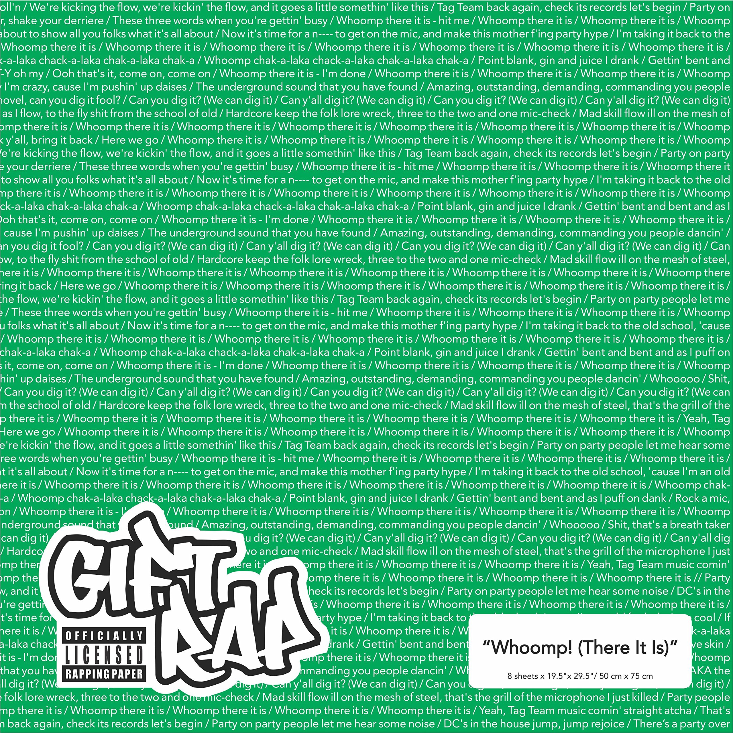 Amazon.com: Gift Rap: "Whoomp! (There It Is)" officially licensed rap ...