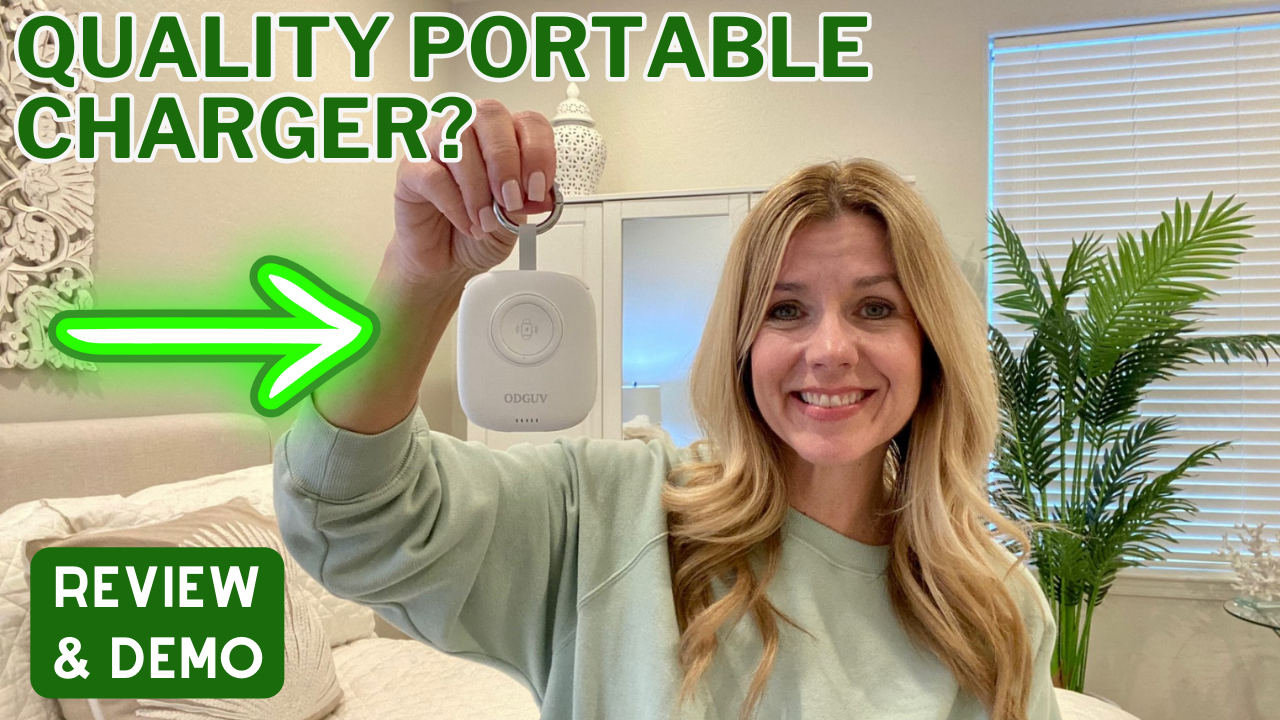 Watch Real Life REVIEW and DEMO of Small Portable Charger on Amazon Live