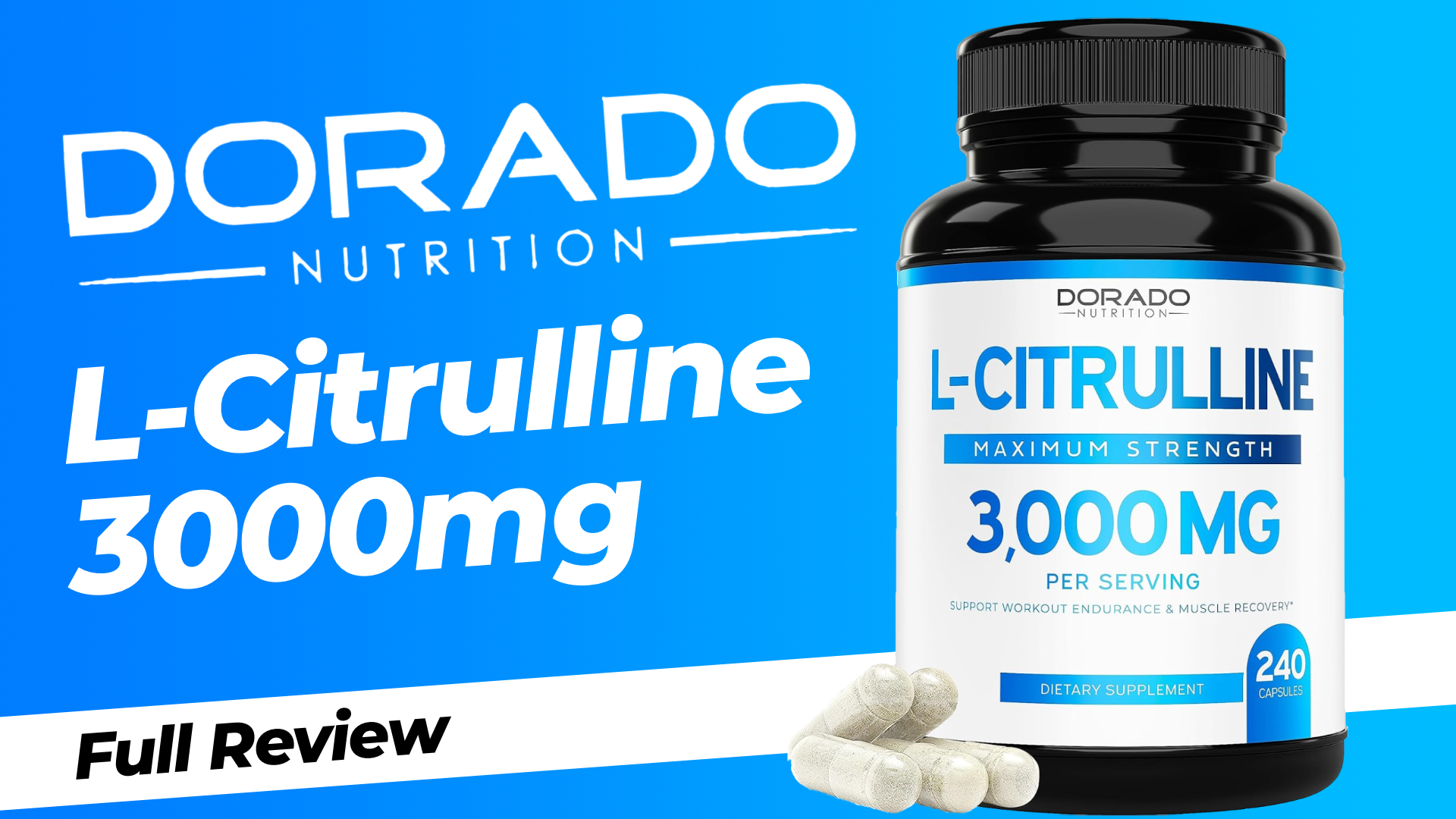 Watch L Citrulline 3000mg Supplement on Amazon Live