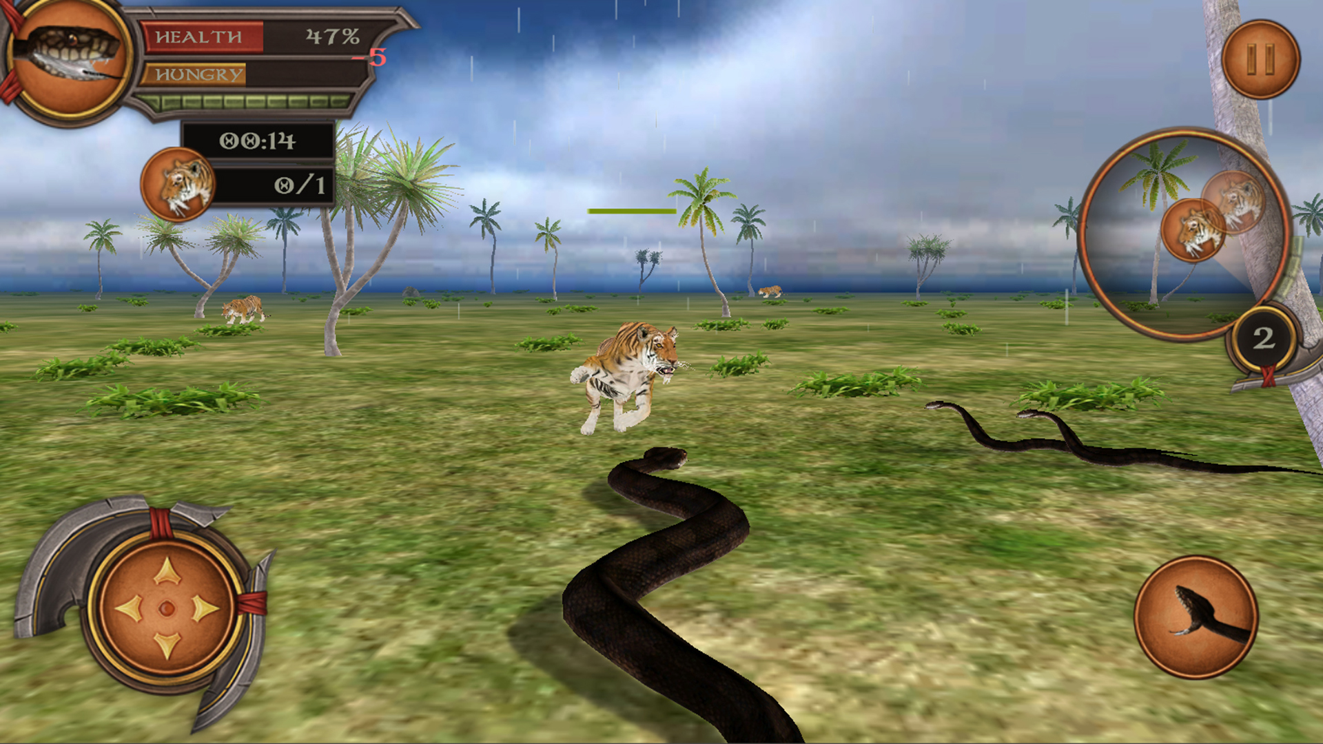 Aplicación Wild Snake Attack 3D en Amazon Appstore