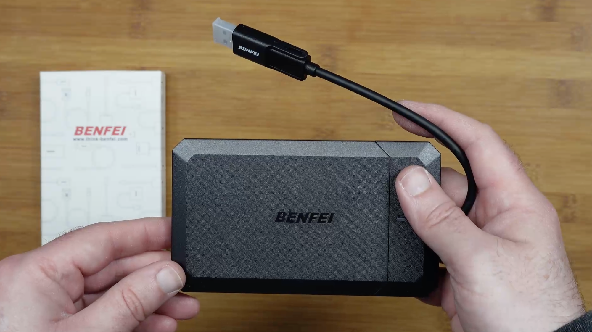 Watch BENFEI Hard Drive Enclosure 000346 Review on Amazon Live