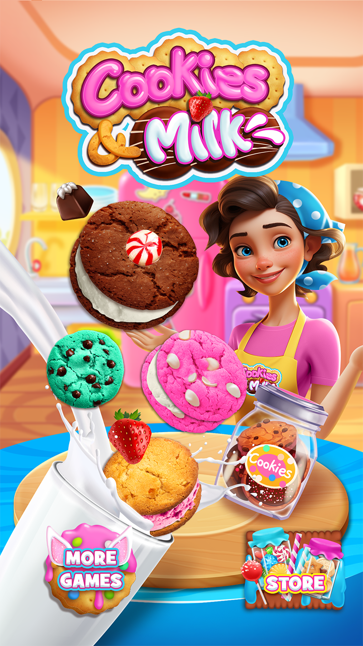 Cookies & Milk - Kids Baking and Cooking Games FREE - App on Amazon ...
