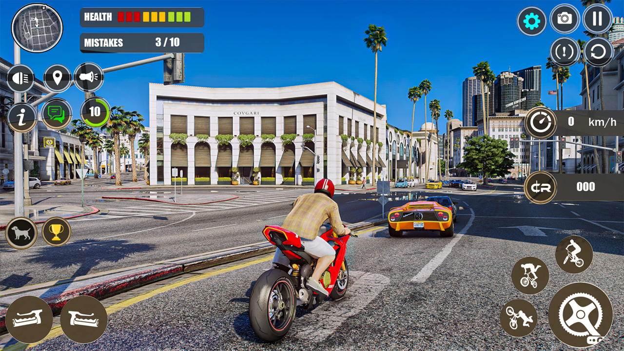 Extreme Bike Racing Simulator Game: Real Highway Rider Auto Stunt Games ...