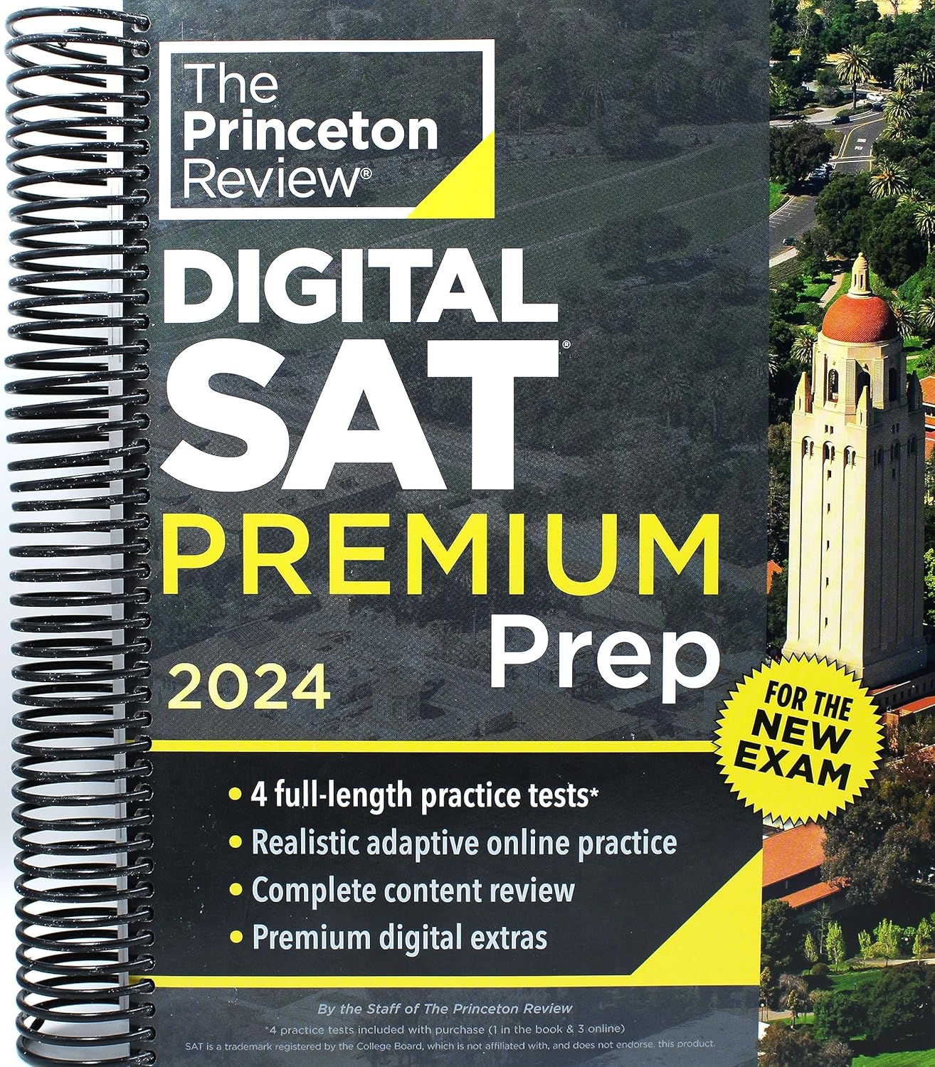 Princeton Review Digital SAT Premium Prep, 2024: 4 Practice Tests ...
