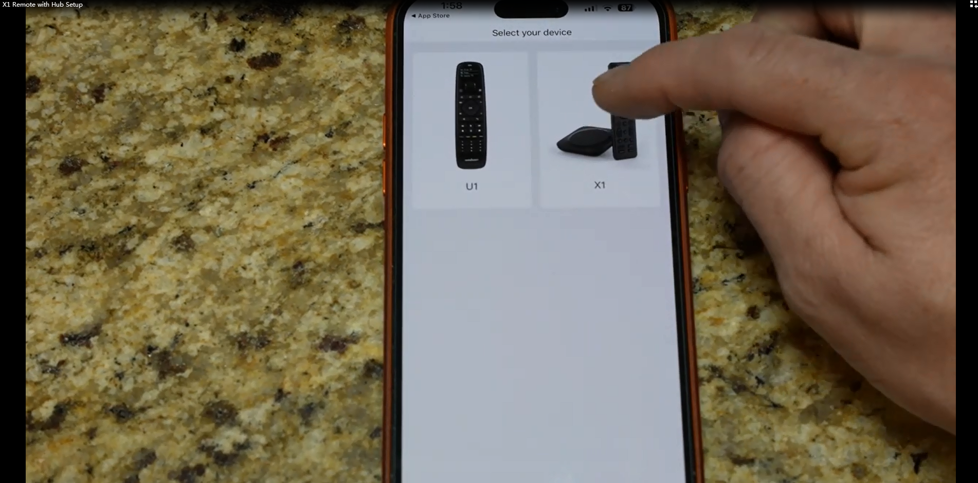 Watch Setup - Sofabaton X1 Universal Remote with Hub on Amazon Live