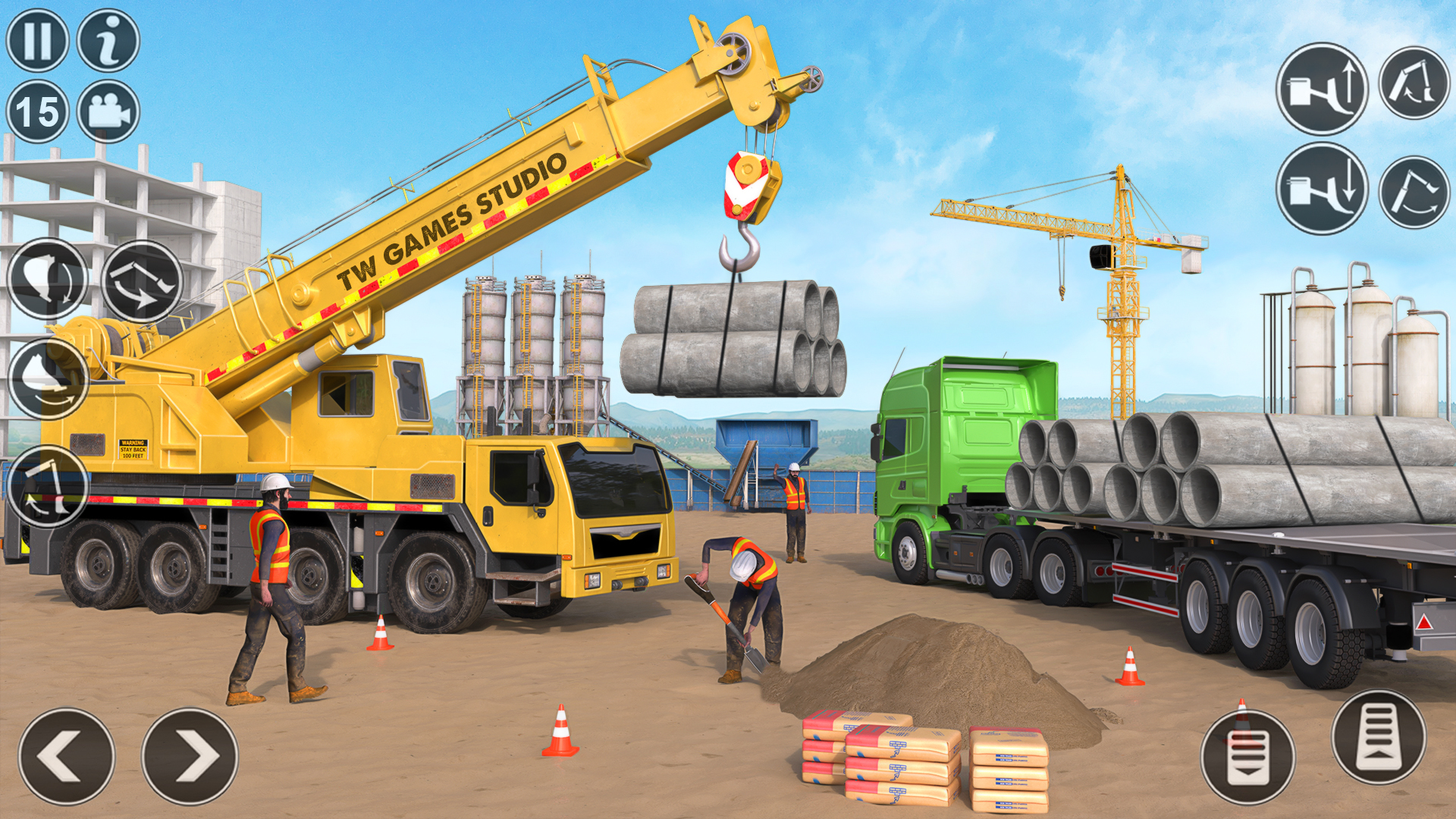 Real Construction Simulator 2024: City Construction Games: Free Open ...