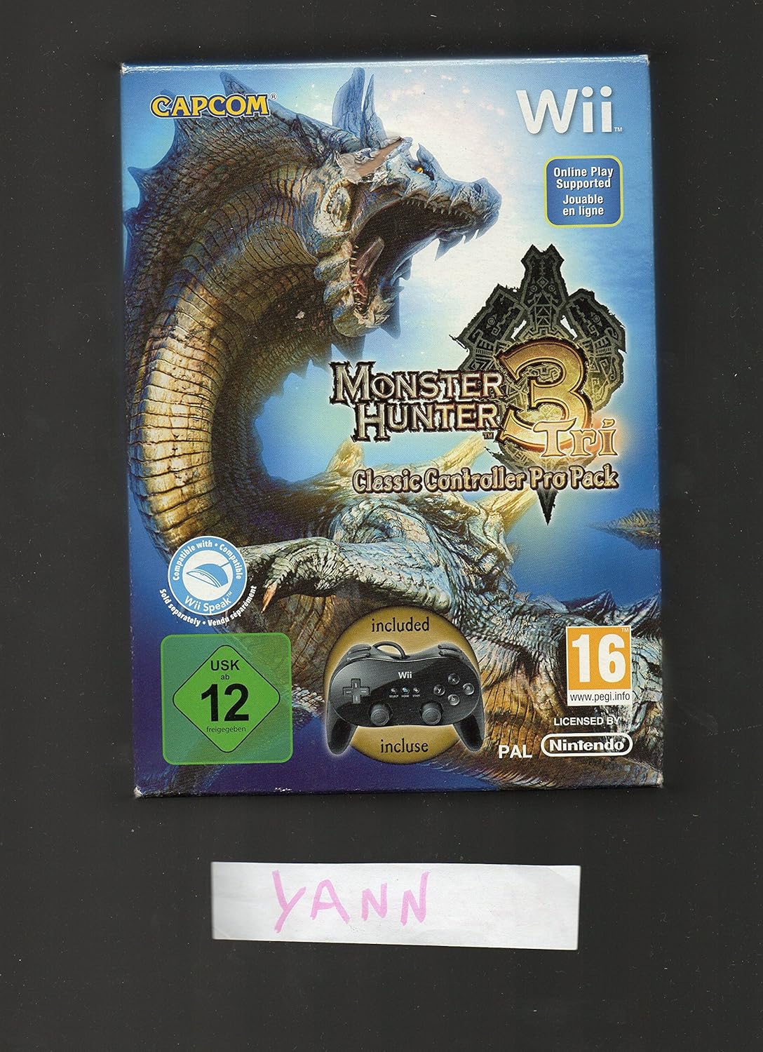 Monster Hunter Tri with Classic Controller Pro (Wii) : Amazon.co.uk: PC ...