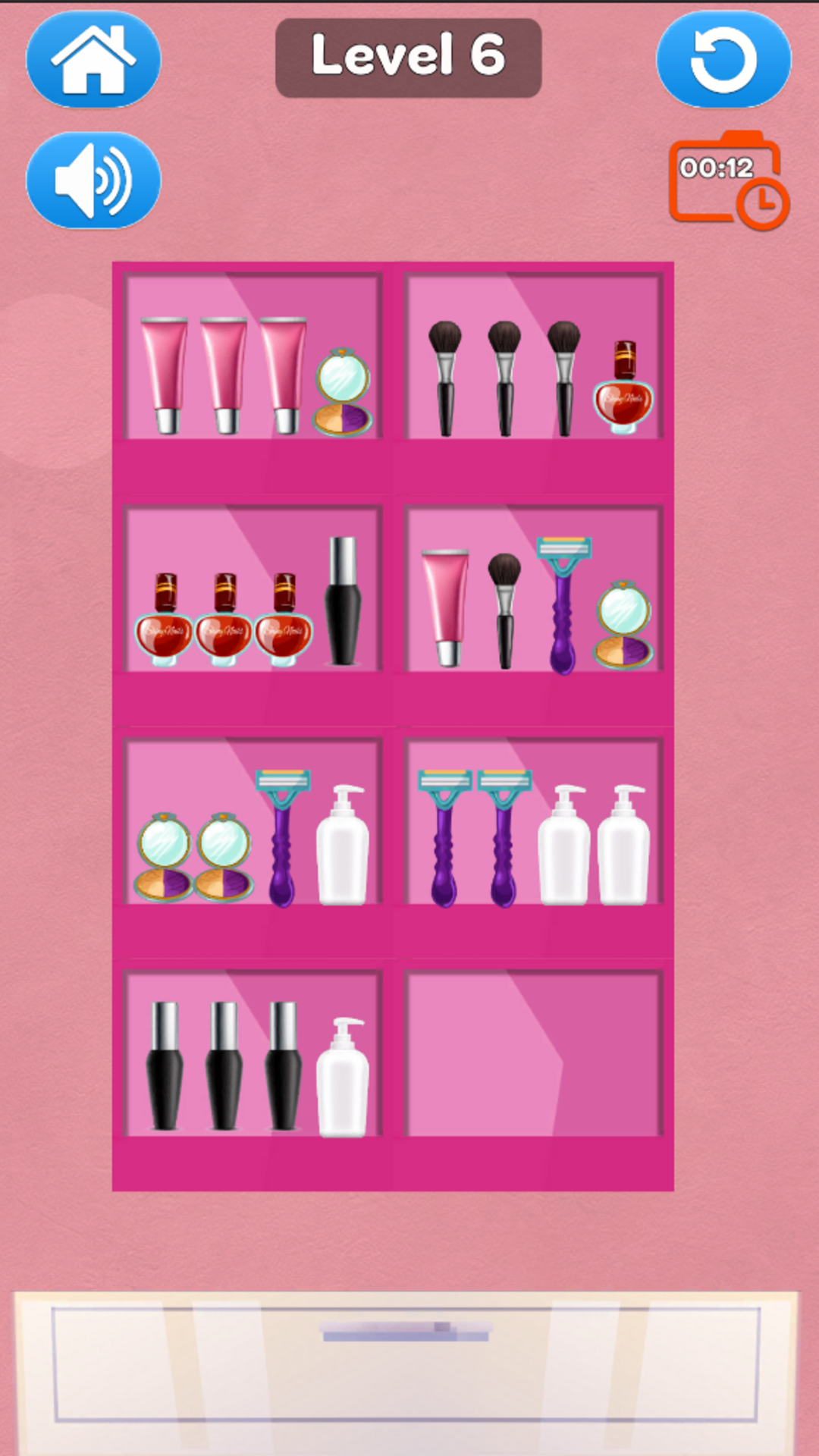 Beauty Sort Arrange Makeup Games: Beauty Goods Sort Sorting Games ...