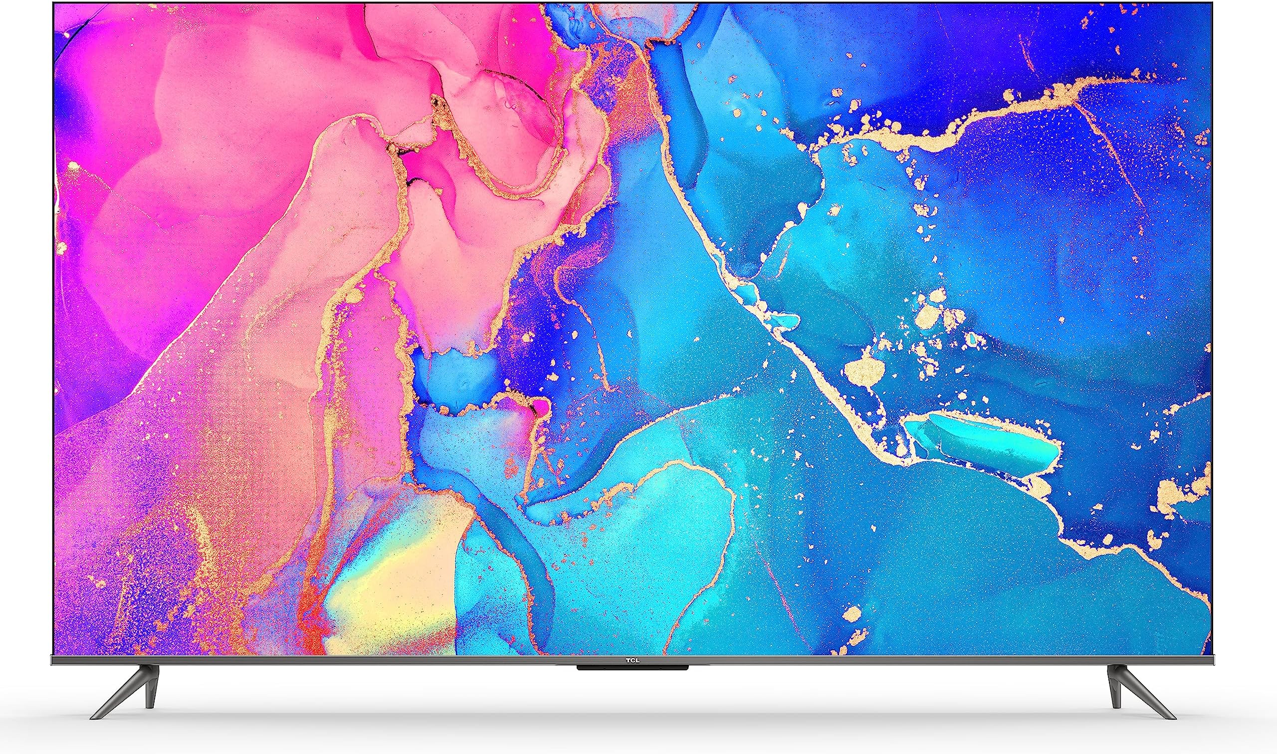 TCL Smart TV Pantalla 55" 55T554 Google TV UHD 4K QLED Compatible con ...